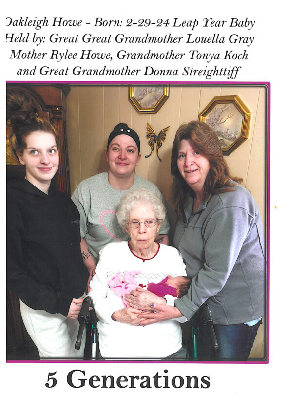 5 generations | News, Sports, Jobs - Altoona Mirror